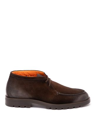 Santoni Chaussures &Agrave; Lacets - Marron Fonc&eacute;