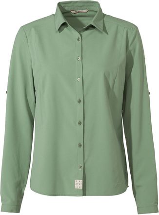 Vaude Womens Rosemoor LS Shirt IV, 46/46 Damen, Willow Green