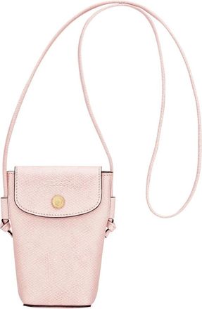 Longchamp Femme, Sacs, Rose, Taille: ONE Size Epure Phone Case with Strap