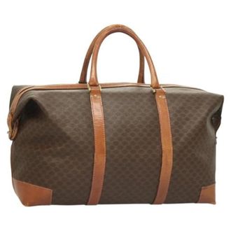 Celine Sac Boston Vintage Pre-owned - Femme - Pre-owned - Brun - Taille: ONE Size