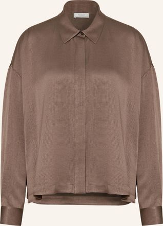PESERICO Peserico Hemdbluse Aus Satin braun