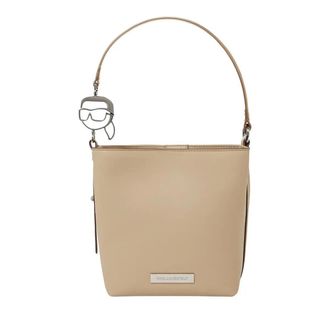 Karl Lagerfeld Crossbody Bags - IKON SMOOTH Beuteltasche - Gr. unisize - in Braun - f&uuml;r Damen