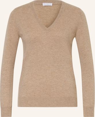 Brunello Cucinelli Brunello Cucinelli Cashmere-Pullover braun