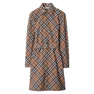 Burberry Femme, Robes, Brun, Taille: 30 FR Robe