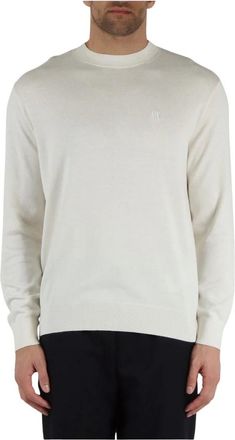 A|X Armani Exchange Pull col rond - Homme - Pulls - Blanc - Taille: XS