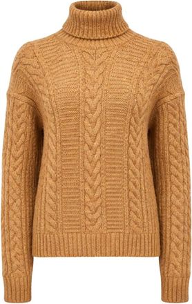 Max Mara Femme, Pulls, Jaune, Taille: 40 FR Pull Col Roul&eacute;