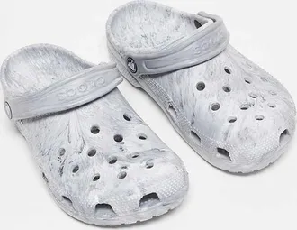 Crocs Sabots marbrés - Noir