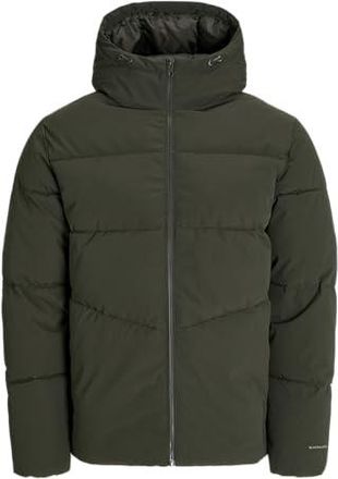 Jack & Jones Jjglobal Puffer Pls Veste pour homme, rose, 4X_L, Colophane, 4x_l