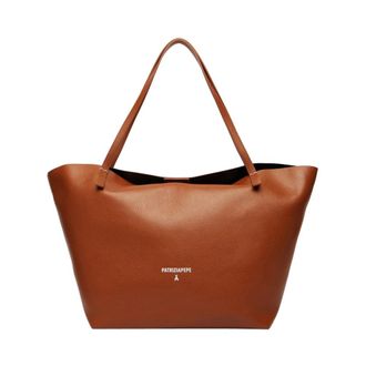Patrizia Pepe Femme, Sacs, Brun, Taille: ONE Size Sac Shopper
