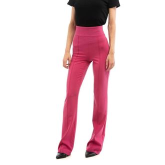 Patrizia Pepe Femme, Pantalons, Rose, Taille: 38 FR Wide Pantalons