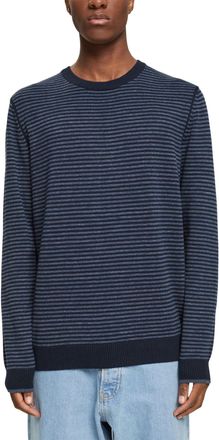 EDC by Esprit ESPRIT Herren 072CC2I306 Pullover, 400/NAVY, XL