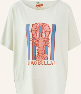 Oui T-Shirt weiss