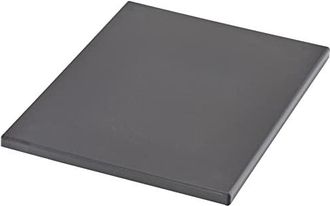 Metaltex 73381538 Cutting Board, polyethylene 38 x 28 x 1.5 cm Black