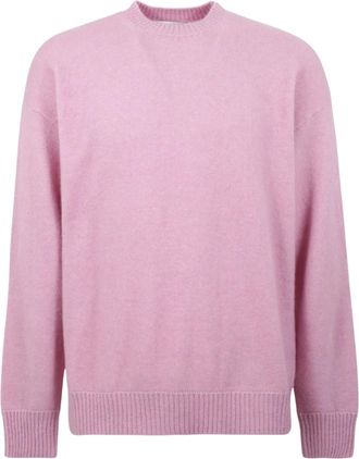 Laneus Pull col rond - Homme - Pulls - Rose - Taille: L
