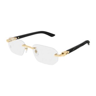 Cartier Brillen - - Accessories - Herren - Gelb - 55 MM