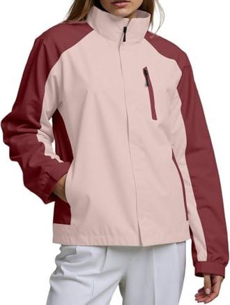 Generic Vestes pour femmes, l&eacute;g&egrave;res, coupe-vent, respirantes, parfaites pour les couples, rose, XXL