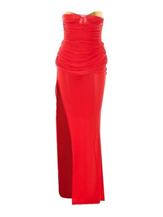 Elisabetta Franchi Robe De Soir&eacute;e - Rouge