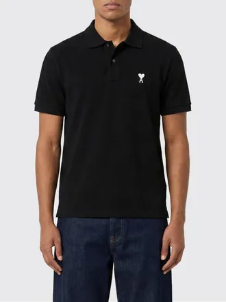 Ami Polo AMI PARIS Herren Farbe Schwarz
