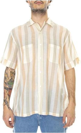 Levi's Homme, Chemises, Beige, Taille: XL Chemise &agrave; Manches Courtes