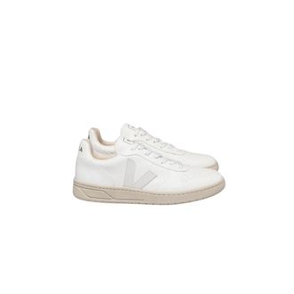 Veja Wei&szlig;e Leder Sportschuhe - - Shoes - Herren - Wei&szlig; - 41 EU