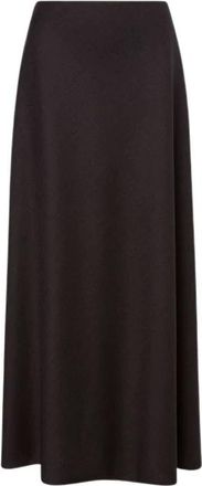 Alberta Ferretti Femme, Jupes, Gris, Taille: 40 FR Jupe &agrave; enfiler en laine tropicale