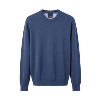 Paul & Shark Rundhals-Strickpullover - - Knitwear - Herren - Blau - XL