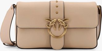 Pinko Love One Classic leather crossbody bag - PINKO - gender_Woman