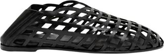 Gia Borghini Femme, Chaussures, Noir, Taille: 36 EU Peek-A-Boo Ballerina