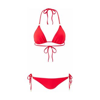 Melissa Odabash Cancun Bikini Set - - Swimwear - Damen - Rot - M