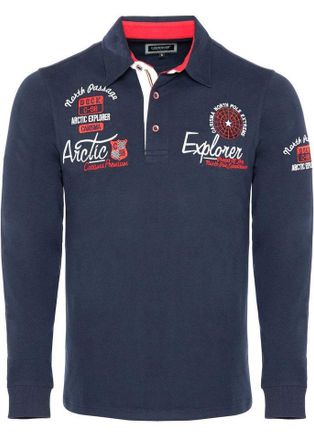 Carisma Poloshirt (1-tlg) mit Stickerei Explorer