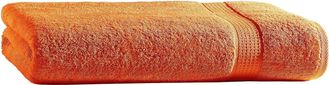 Top Fuel Fashion Waschlappen Elegance 58020 Waschhandschuh 16x21 cm Frottier Baumwolle Terra (orange)