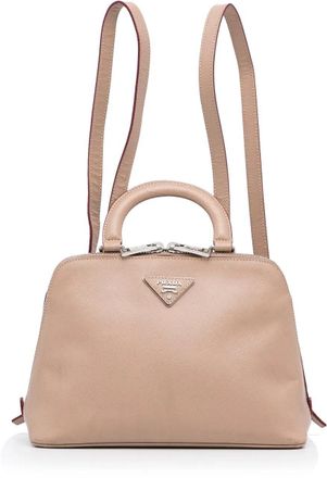 Prada Rucks&auml;cke - Saffiano Lux Promenade Backpack - Gr. unisize - in Braun - f&uuml;r Damen
