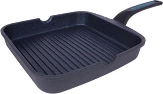 Arcos Serie Thera | Antihaft-Grillpfanne | Aluminiumguss | Geeignet für jede Küche | Ergonomischer Kunststoff- und Silikongriff | Energiesparsystem | Spülma