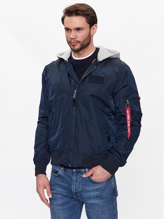 Alpha Industries Alpha Industries Bomberjacke MA-1 196108 Dunkelblau Regular Fit