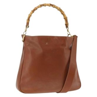 Gucci Pre-owned Vintage Hand Bag - - Pre-owned - Damen - Braun - ONE SIZE
