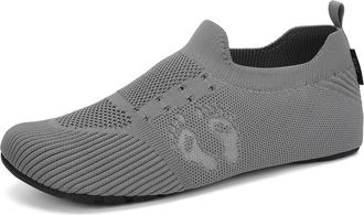 Saguaro Hausschuhe Damen Herren Leicht H&uuml;ttenschuhe Atmungsaktiv Rutschfest Flache Pantoffeln Bequem Weich Flexibel Schlappen Home Cozy Geschlossene Slippers,