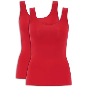 Chantelle Femme Maillot de corps Paquet de 2 SOFTSTRETCH