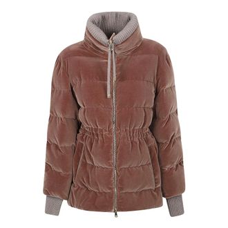 Fabiana Filippi Veste matelass&eacute;e - Femme - Vestes - Brun - Taille: 36 FR