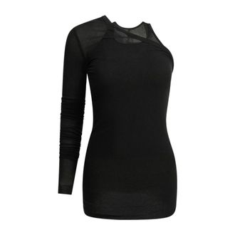 Rick Owens Femme, Tops, Noir, Taille: 38 FR T-shirts et Polos Rick Owens