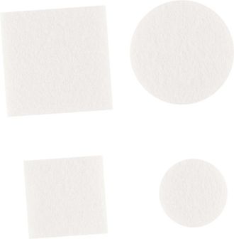 Artibetter 80stücke Selbstklebende Filz Möbelgleiter Für Stuhlaufsätze Und Tischbeine Rutsch Pad Filzstoff Beige