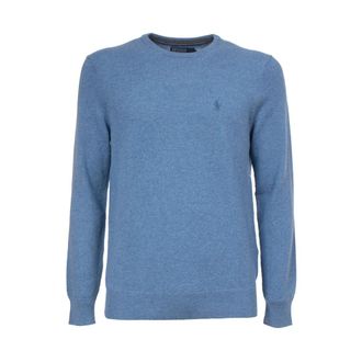 Polo Ralph Lauren Homme, Pulls, Bleu, Taille: XL Pull en maille à col rond