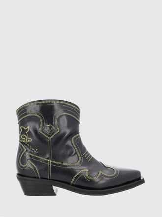 Ganni Bottes Femme couleur Noir 1