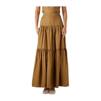 Amaya Amsterdam Damen, Röcke, Grün, LGröße