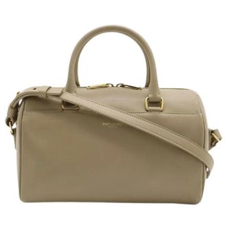 Saint Laurent Pre-owned Ledertasche 2way - - Pre-owned - Damen - Beige - ONE SIZE