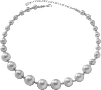 Dansk Copenhagen Solgerd Statement-Halskette - - Accessories - Damen - Grau - ONE SIZE