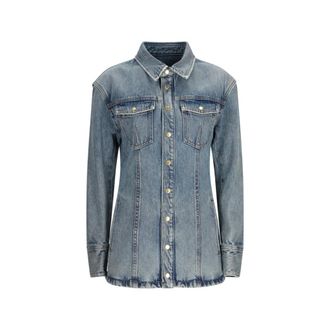 Darkpark Denim Blazer Jacke f&uuml;r Frauen - - Jackets - Damen - Blau - XS