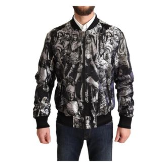 Dolce & Gabbana Bomberjacke - - Jackets - Herren - Mehrfarbig - L