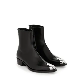 Alexander McQueen Bottines en cuir