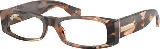 Tiffany & Co. unisex, Accessoires, Brun, Taille: 53 MM Monture optique rectangulaire