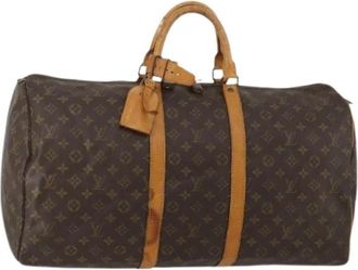 Louis Vuitton Pre-owned Toile sacs-louis-vuitton - Femme - Pre-owned - Brun - Taille: ONE Size